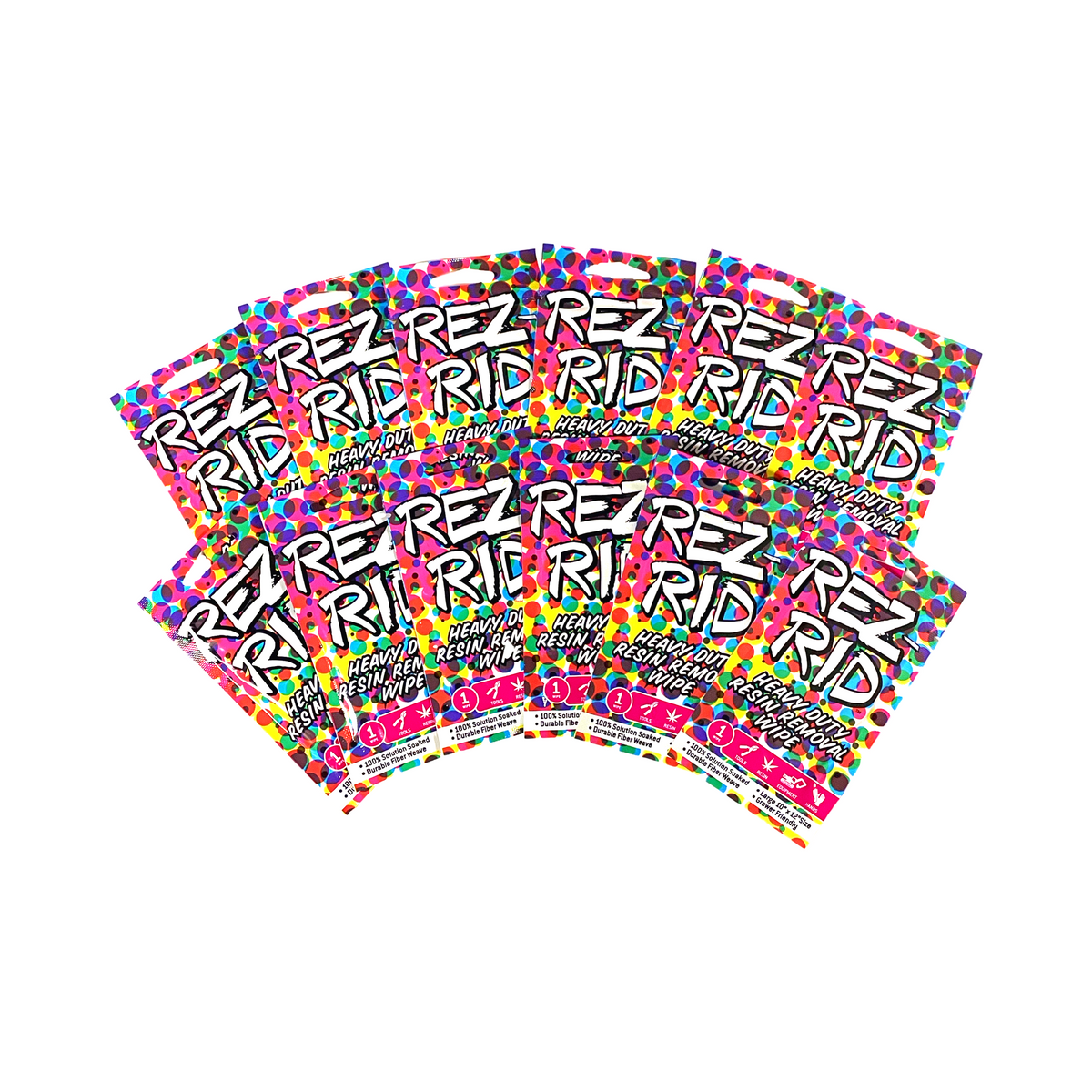 Rez-Rid Heavy Duty Resin Removal Single Wipes - 12 ct. – Heintz Sales