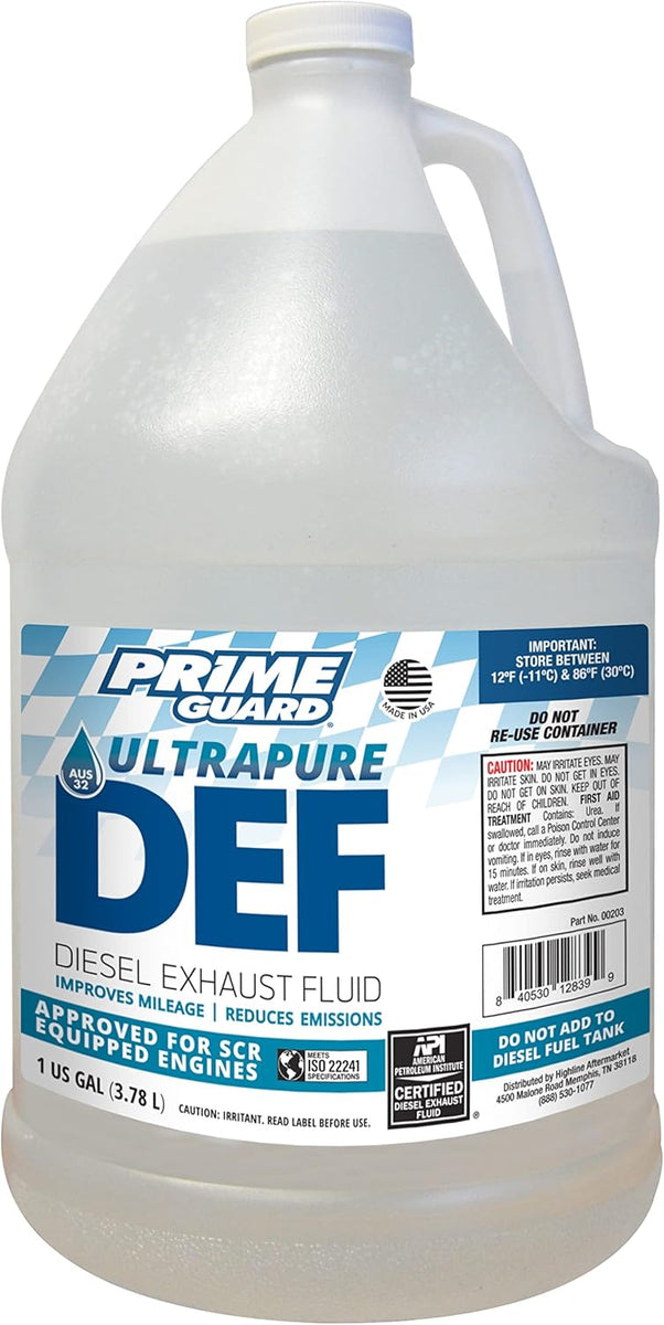 Prime Guard PRIM00203 Ultrapure DEF Diesel Exhaust Fluid - 1 Gal ...