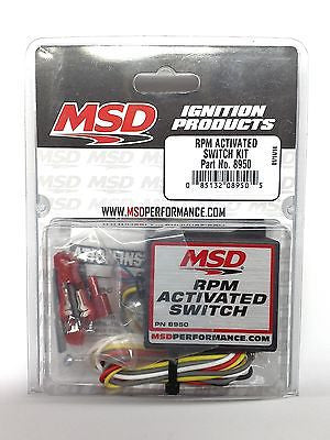 MSD 8950 RPM Activated Switch Kit-RPM Trigger Device – Heintz Sales