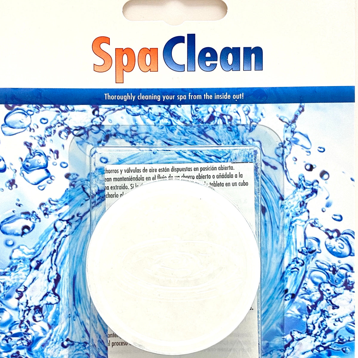 AquaFinesse Spa Clean Tablet for spas, hot tubs, and jetted bath tubs ...