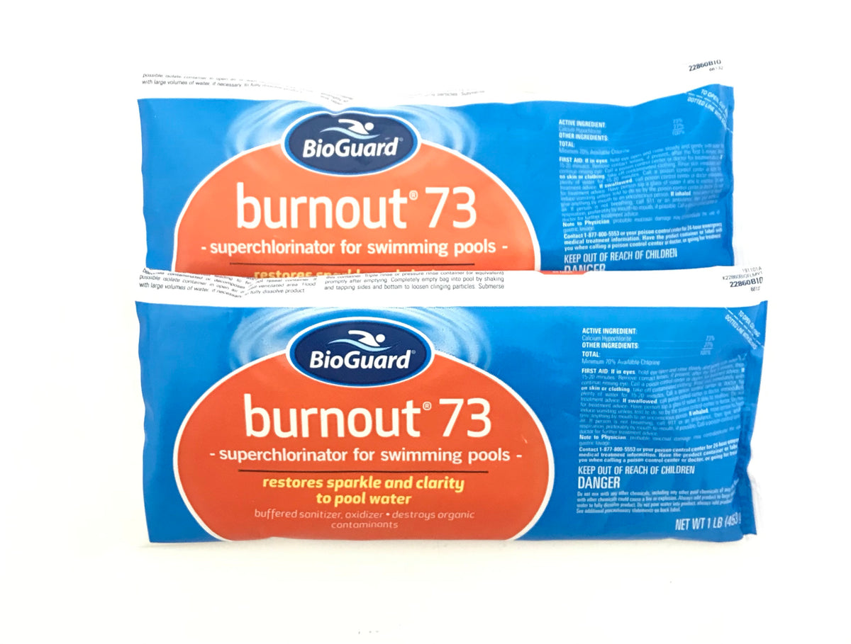 BioGuard 22860 BURNOUT 73-2 PACK Superchlorinator for swimming pools ...