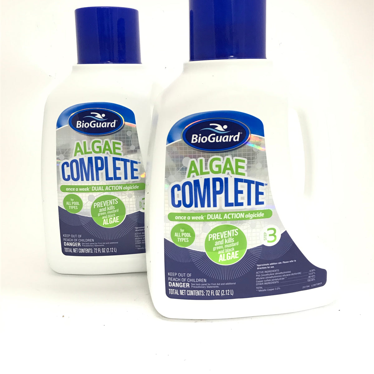 BioGuard-23075 Algae Complete-2 PACK - Weekly Dual Action Algicide - S ...