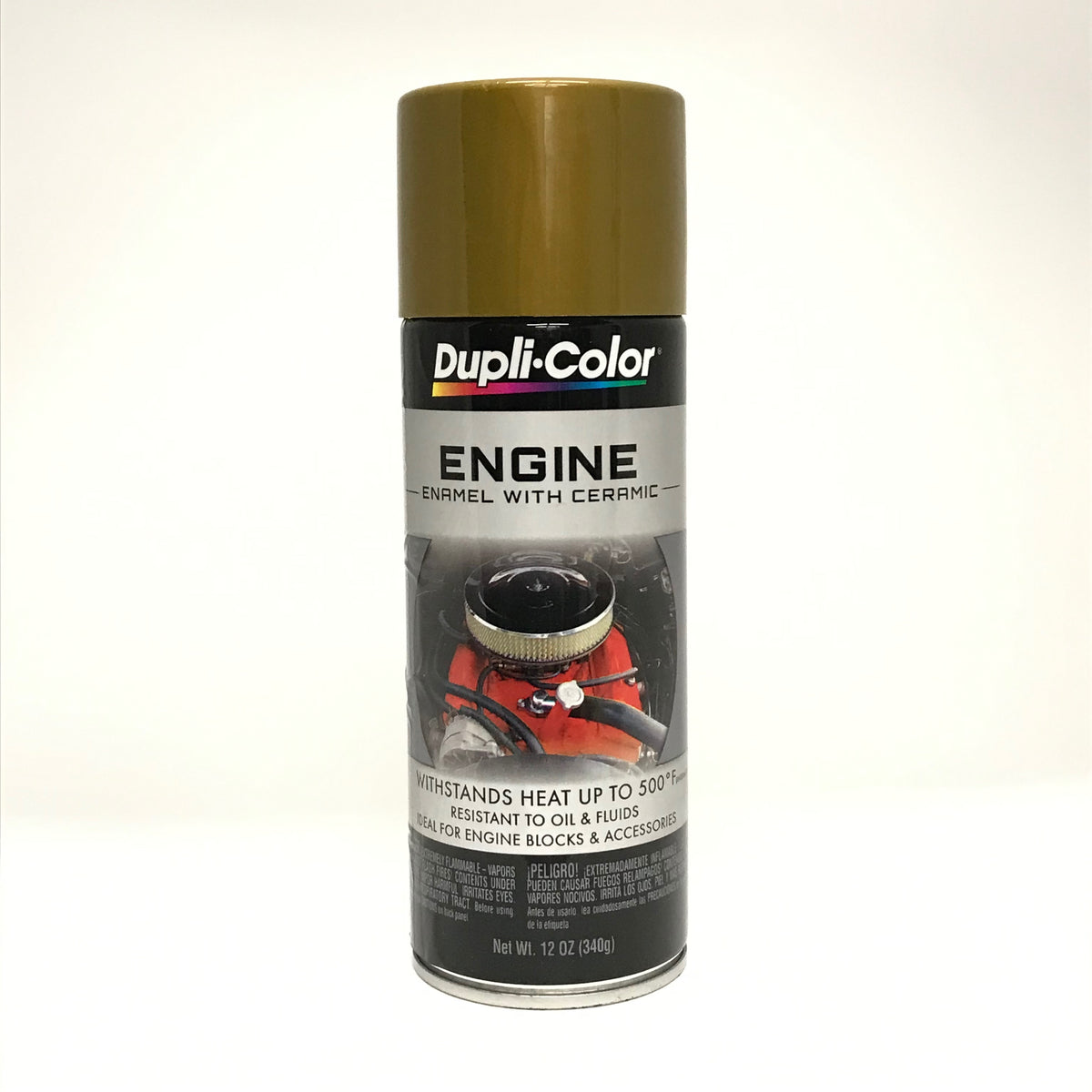 Duplicolor DE1604 Engine Enamel Paint with Ceramic Universal Gold - 12 ...