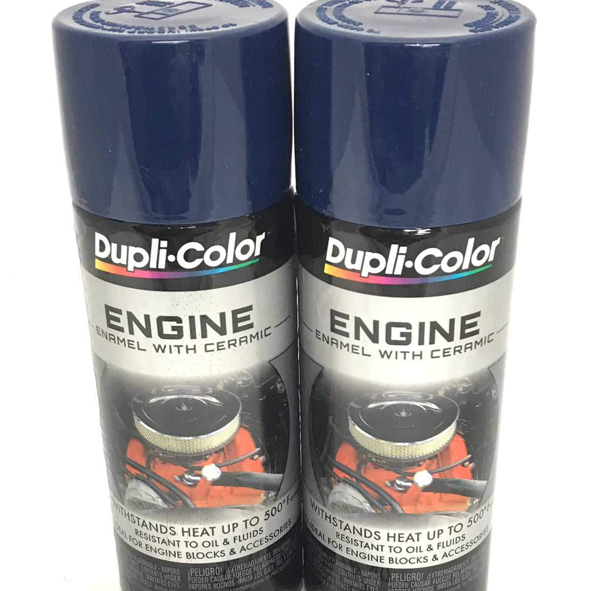 Duplicolor DE1606 - 2 Pack Engine Enamel Paint with Ceramic Ford Dark ...