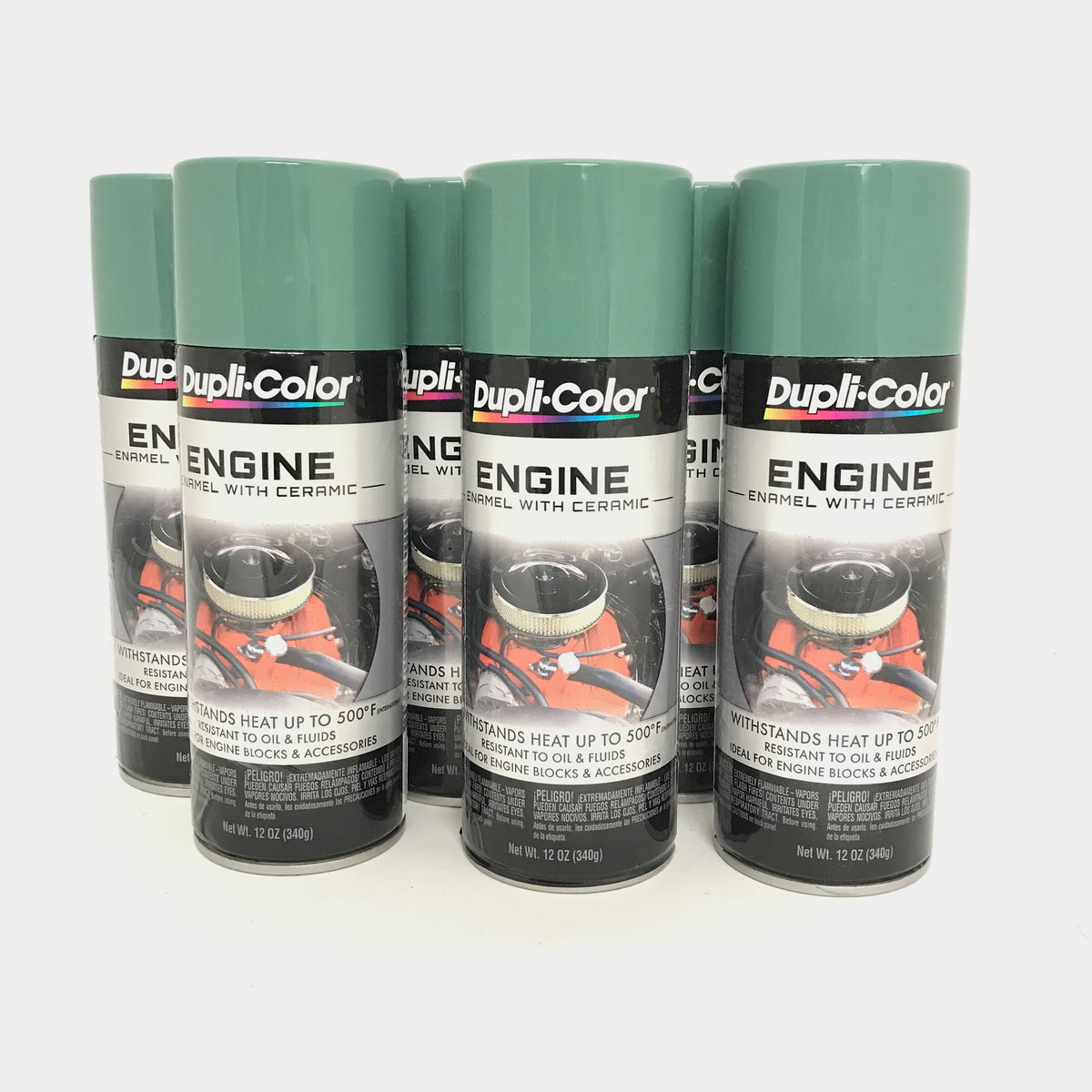 Duplicolor DE1618-6 Pack Engine Enamel with Ceramic Detroit Diesel Alp ...