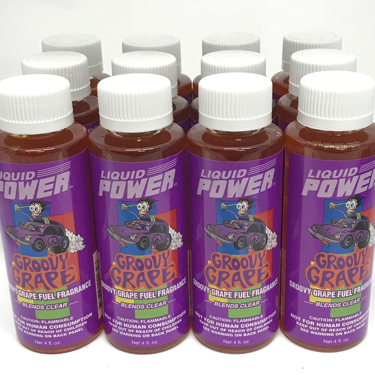 Power Plus Lubricants 12 PACK Groovy Grape Fuel Fragrance For Car Moto ...