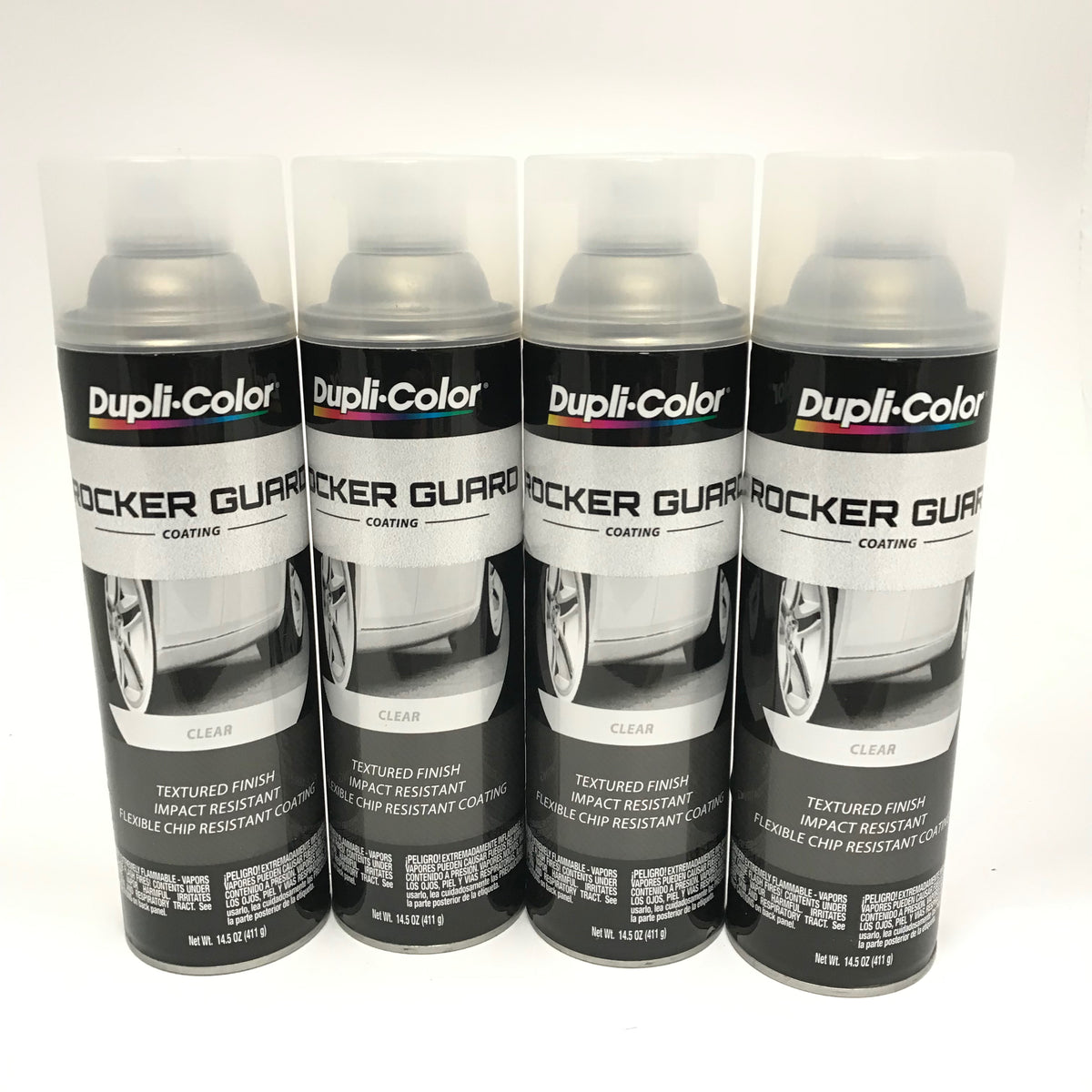 Duplicolor RGA100-4 PACK CLEAR Rocker Guard Coating Impact Resistant ...