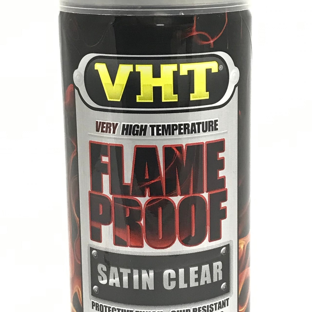 VHT SP115 Satin Clear High Temperature Flame Proof Header Paint - 11 o ...