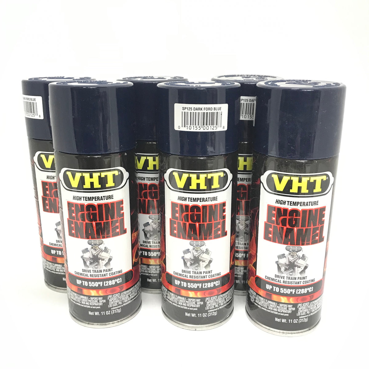 VHT SP125-6 PACK FORD DARK BLUE Engine Enamel High Heat Drive Train Pa ...