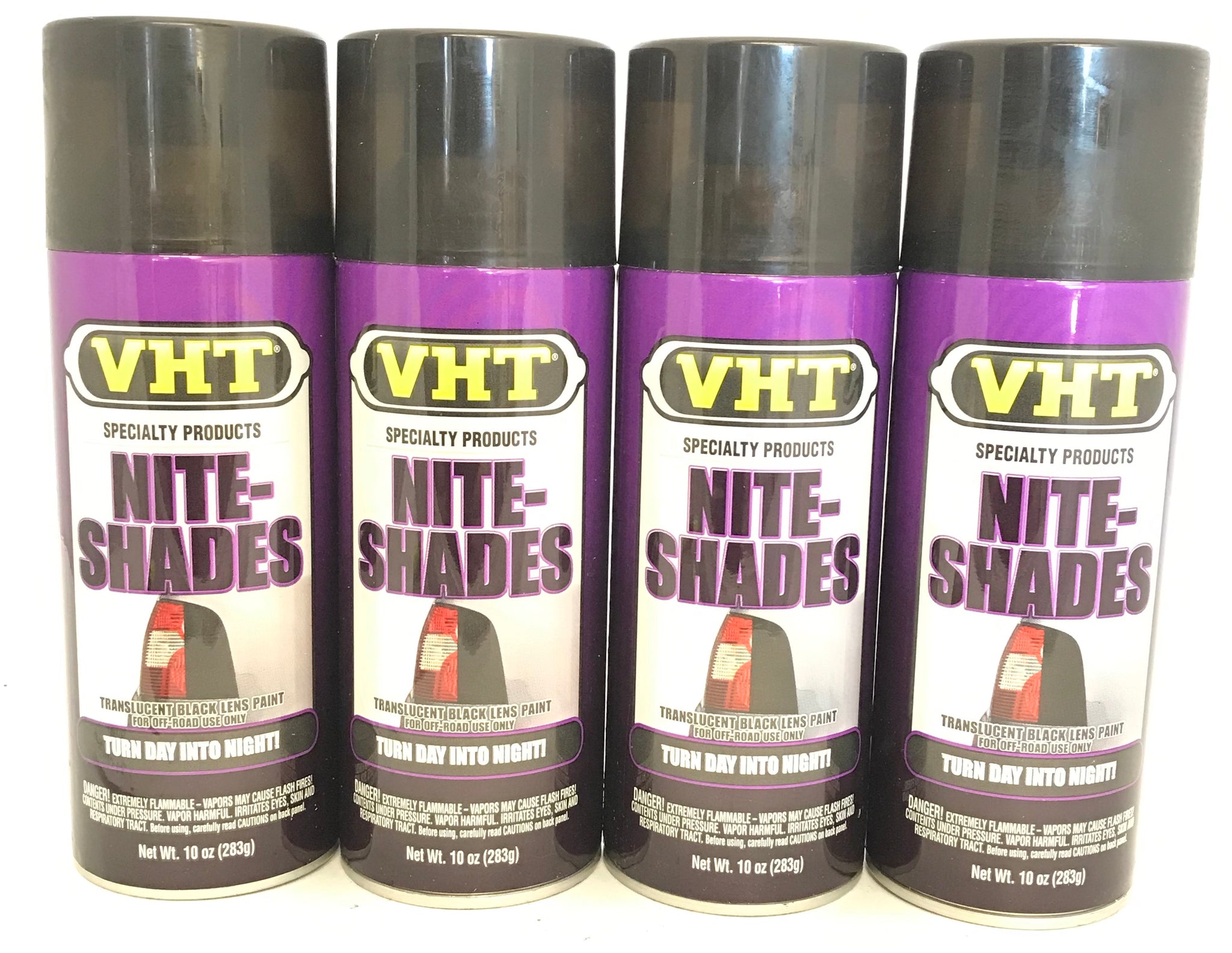 VHT SP999-4 PACK Nite-Shades Black Lens Tinting Paint Blackout Tint Ta ...